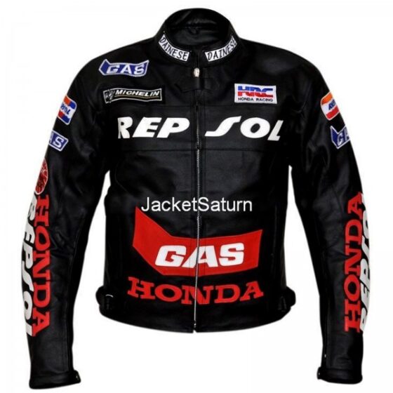 Yamaha Red Motorcycle Leather Jacket | TheLeatherz