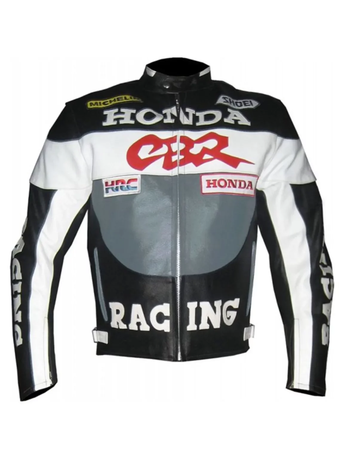 Honda CBR Racing Moto Racer Leather Jacket - Theleatherz